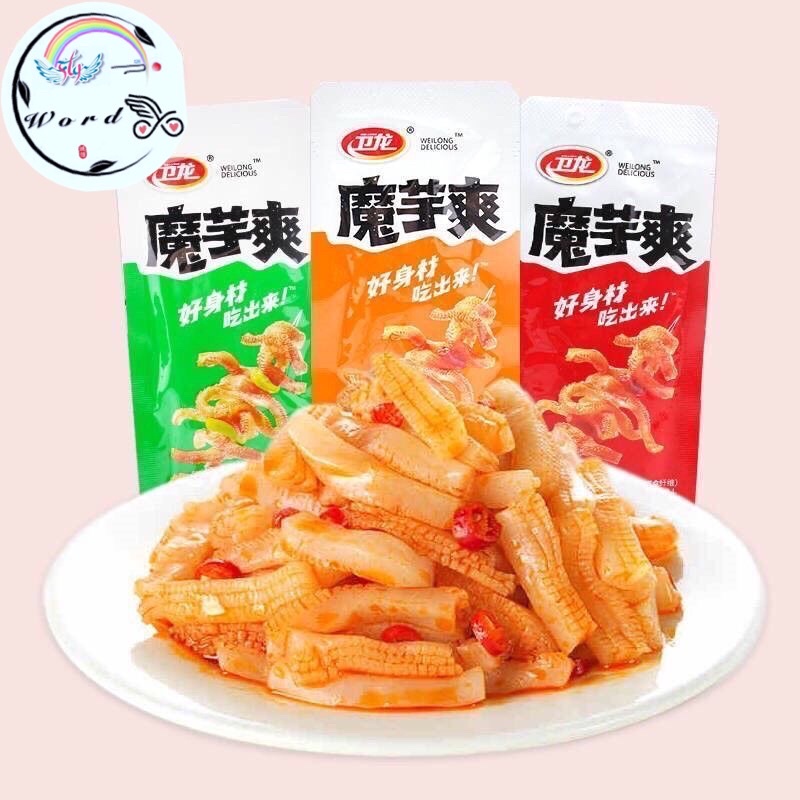 卫龙魔芋爽 麻辣味 香辣味 酸辣味 18g Wei Long Mo Yu Shuang Series | Shopee Malaysia
