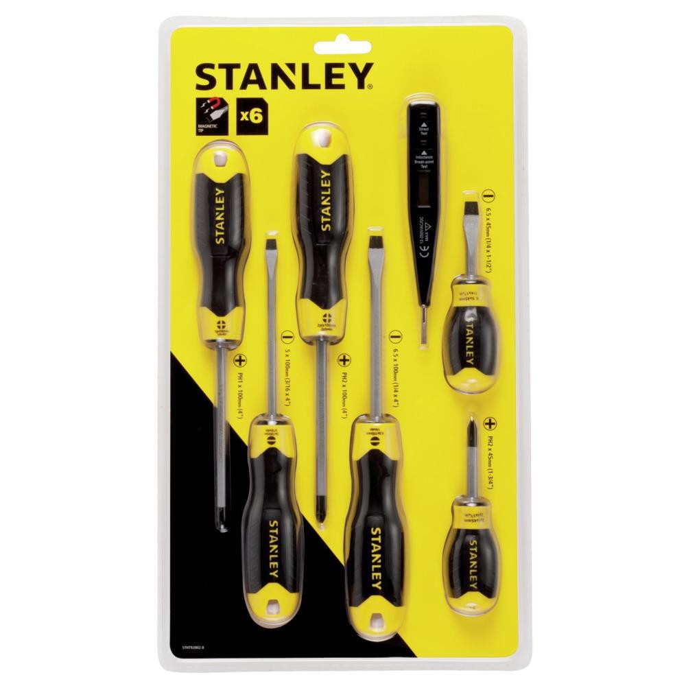 Stanley 6pcs Screw Driver Set - 66-679 | Shopee Malaysia