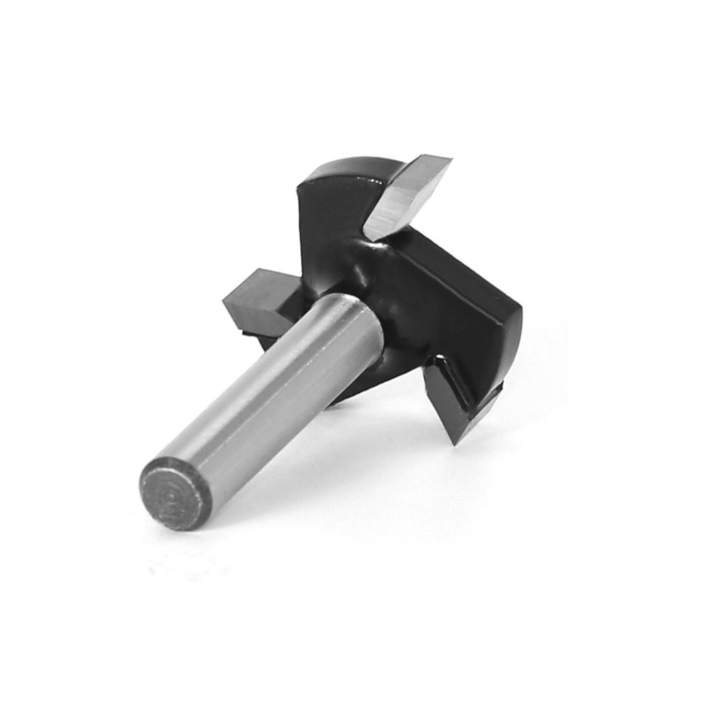 1/4" or 6mm Shank CNC Spoilboard Surfacing Router Bits, 1" Cutting ...