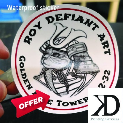 🔴100pcs LABEL STICKER | 4CM WATERPROOF STICKER🔴 | Shopee Malaysia