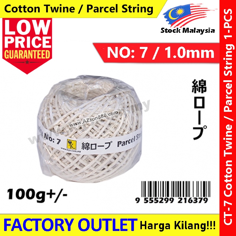 Cotton Twine / Parcel String / Tali Pos / Tali Parcel String #Cotton # ...