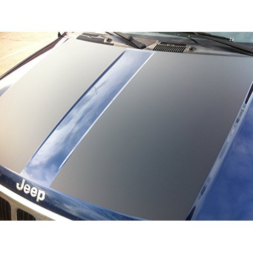 100*152CM Car Flat Matte Black Sticker Vinyl Film Sheets Body Roof ...