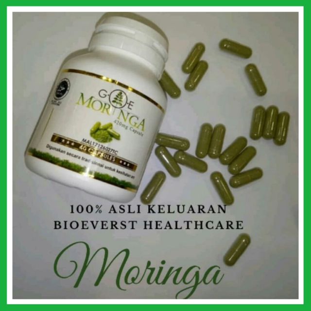 100% ORIGINAL🔥 HALAL KKM APPROVED 🔥MORINGA 🔥 DAUN KELOR🔥 CAPSULE ...