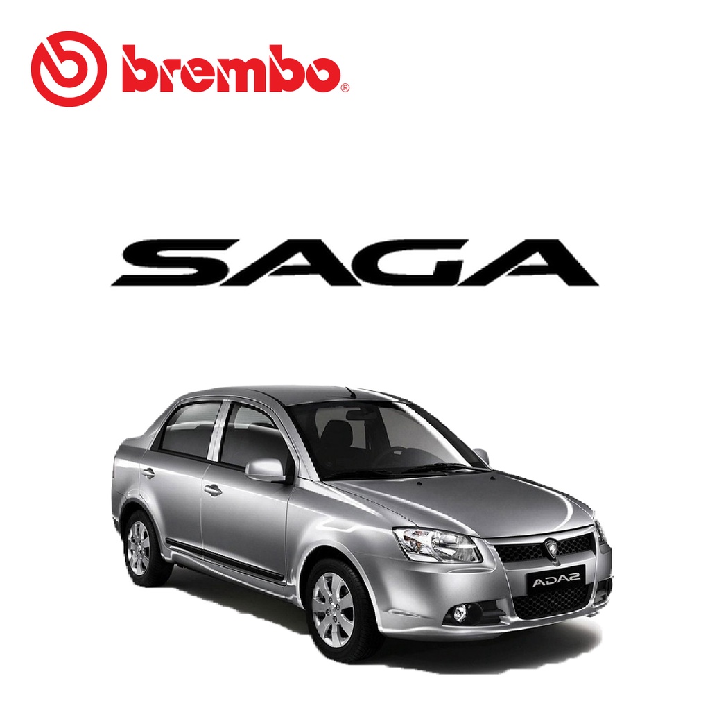 BREMBO Front Discs (2pcs) - Compatible with Proton Saga BLM/FLX, Saga ...