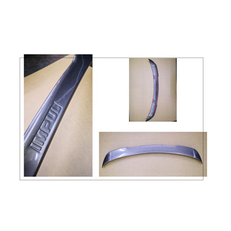 nissan almera 2011 -2019 rear spoiler impul with colour (ABS quality ...