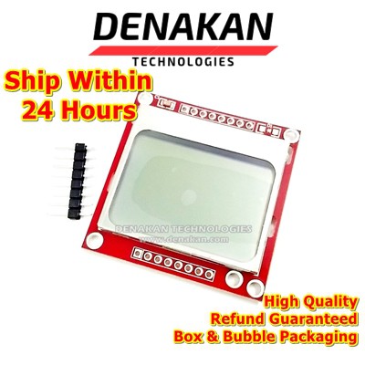 Nokia 5110 3310 LCD Display Screen Module Monochrome For Arduino ...