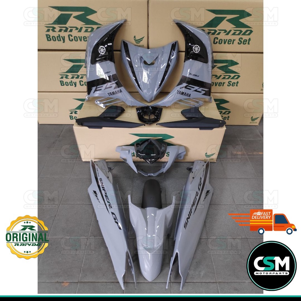 [READY STOCK] Coverset Bodyset Yamaha LC135 V4 V5 V6 V7 SniperGP Nardo ...