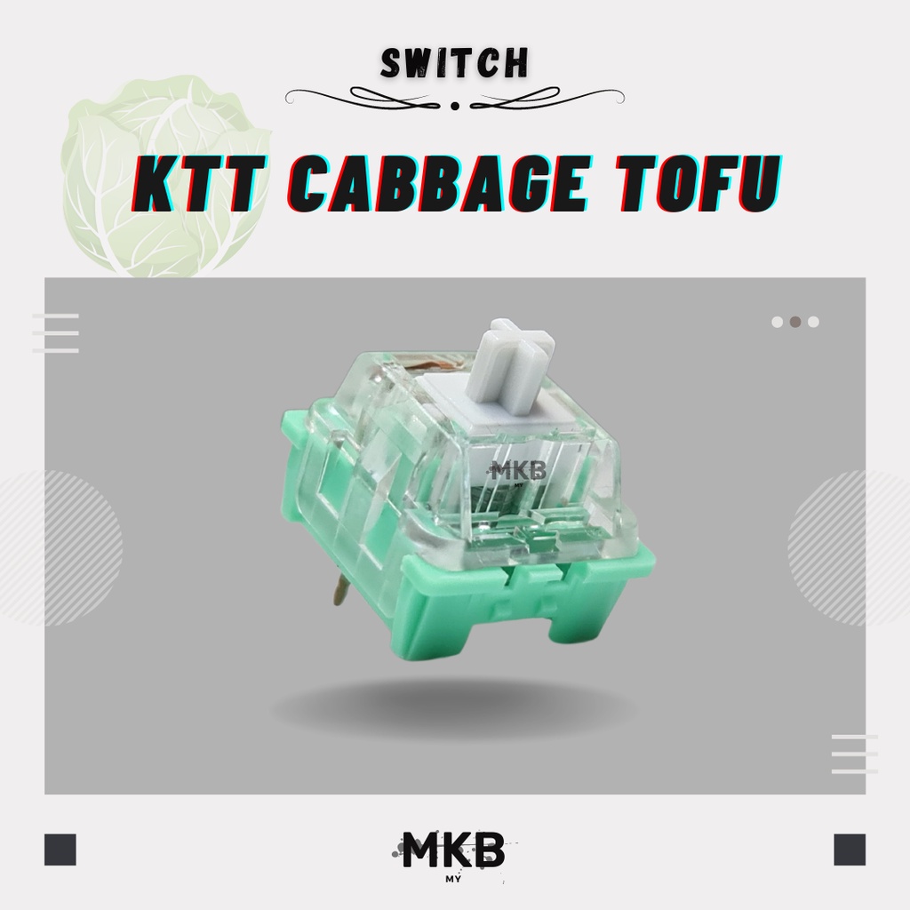KTT Cabbage Tofu Linear Switches Switch for Mechanical or Gaming ...