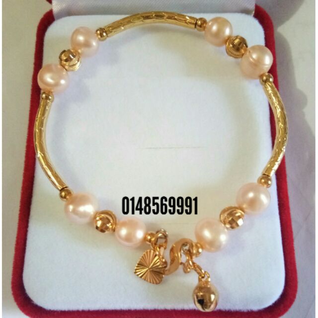 💕bangle batu mutiara ori suasa | Shopee Malaysia