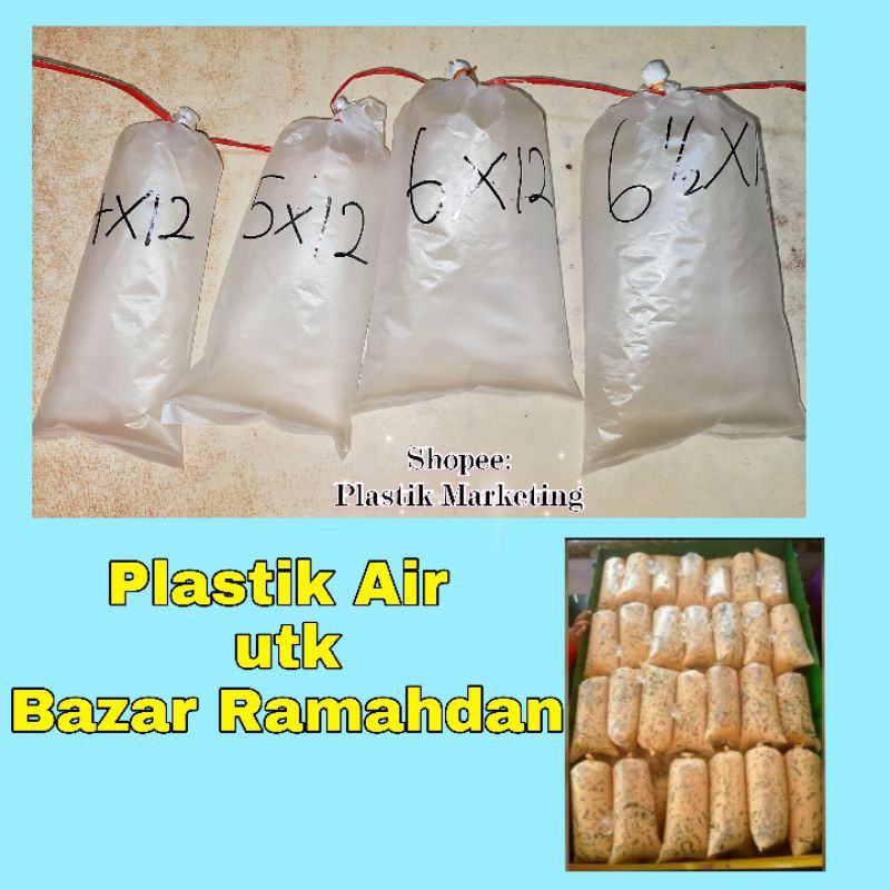 Plastik Bungkus Air Balang / Plastik Air Pasar Malam / Plastik Air ...