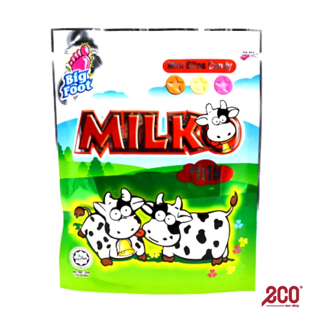 Big Foot Milko Milk Candy 60G - L12 - 0921 - AC-L001-T03-12 | Shopee ...