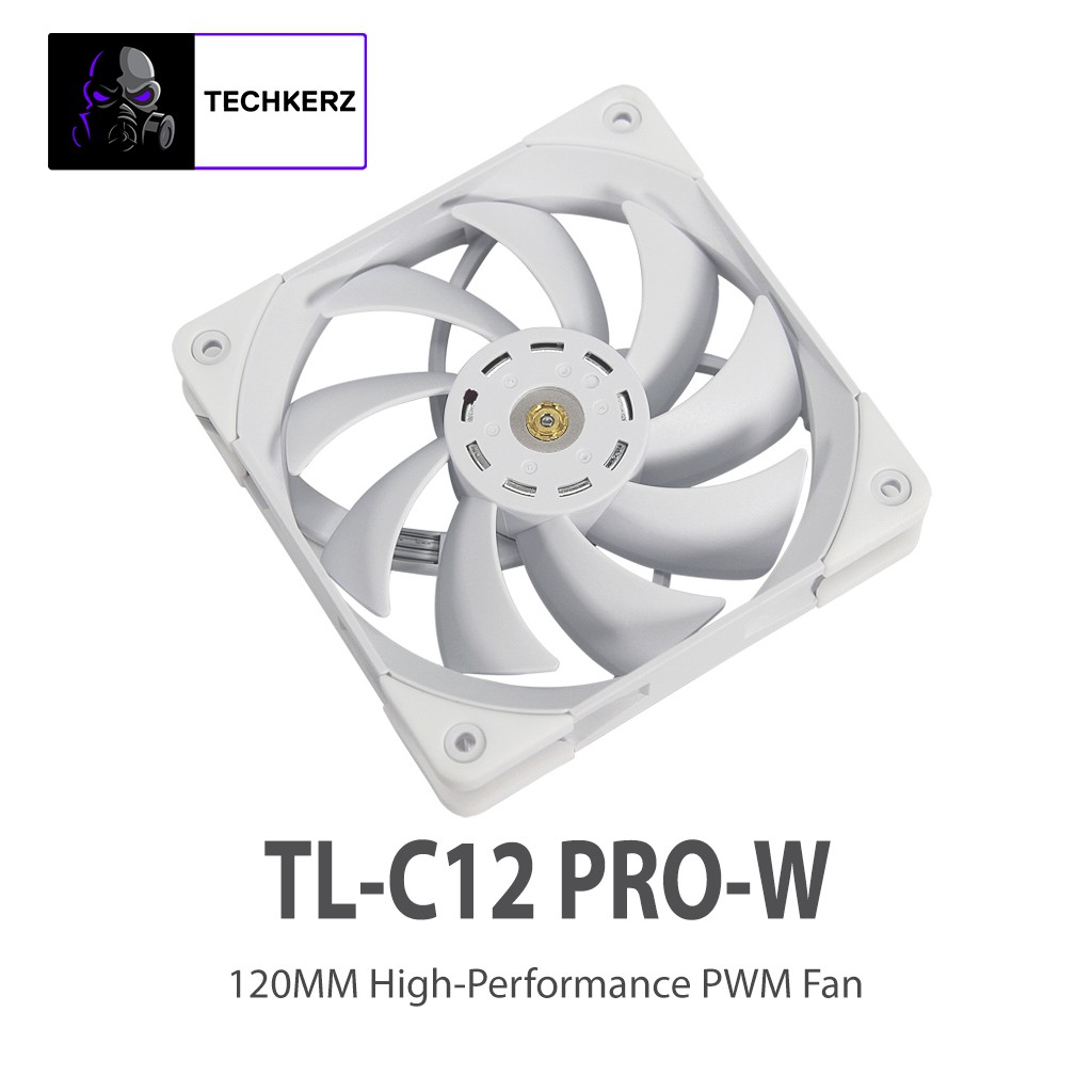 Thermalright TL-C12 PRO-W - 120mm High Air Flow Chassis Fan (White ...