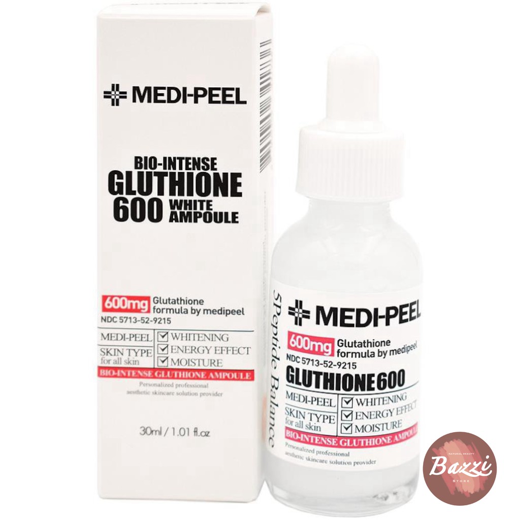 Medi-peel Gluthione 600 White Ampoule Serum Medi Peel | Shopee Malaysia