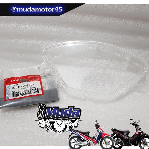 Speedo COVER MIKA LENS 37211-KPH-701 GLASS LID SPEEDOMETER METER SUPRA ...