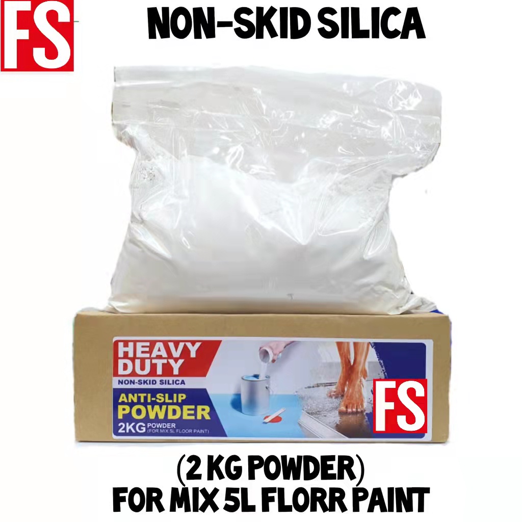 POWDER ANTI-SLIP 2 KG / HEAVY DUTY / NON SKID SILICA / FOR MIX 5L EPOXY ...