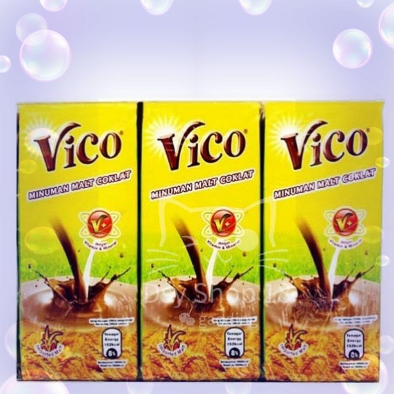 Vico UHT chocolate malt drink 6 x 200ml | Shopee Malaysia