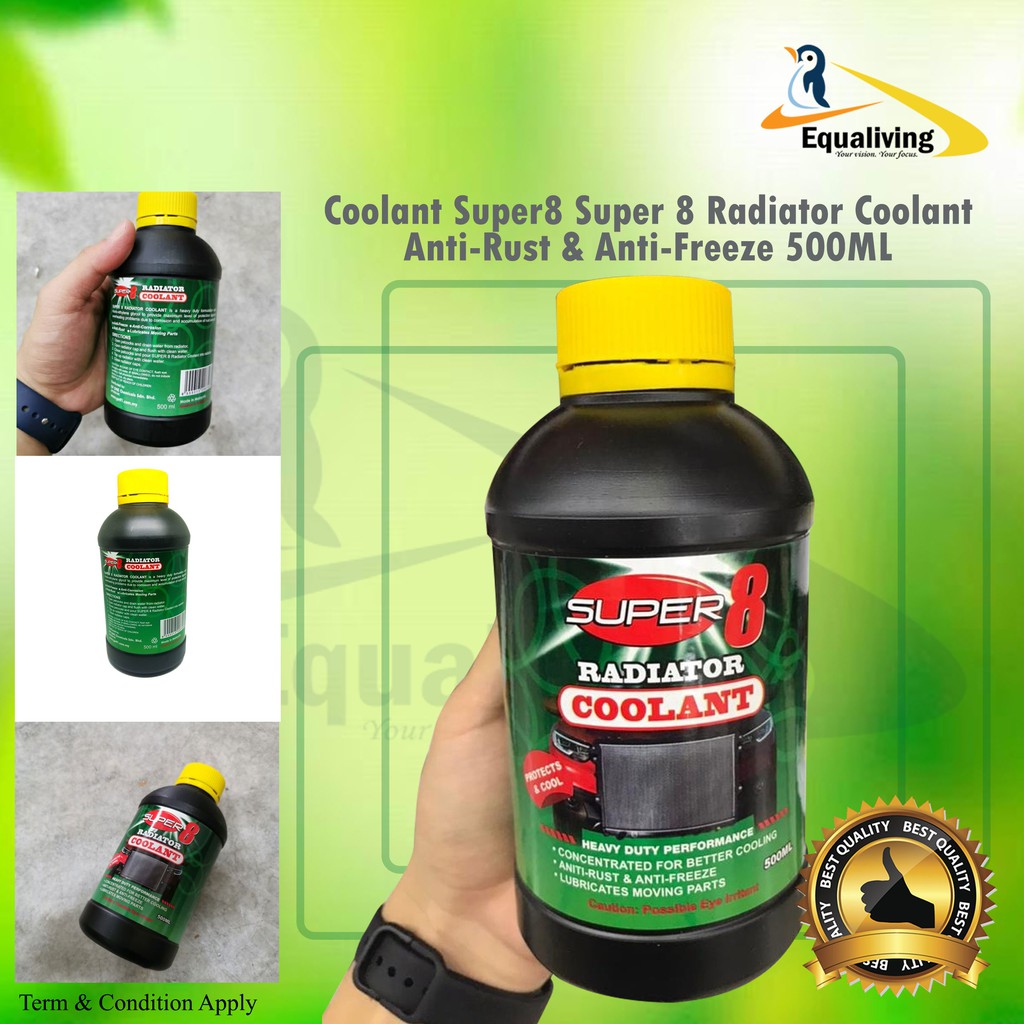 🔥Ready Stock🔥Coolant Super8 Super 8 Radiator Coolant Anti-Rust & Anti ...