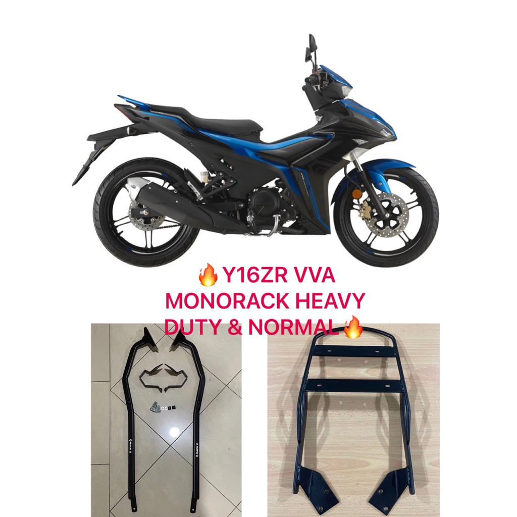 YAMAHA Y15ZR V1 V2 Y16ZR RACK 2 MONORACK HEAVY DUTY NORMAL TAPAK J TOP ...