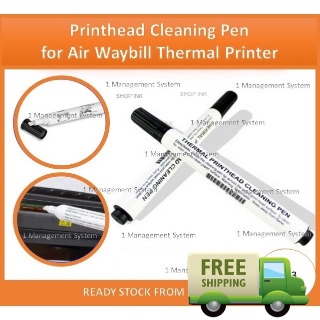 Printhead Cleaning Pen for Thermal Printer Air Waybill AWB Printing ...
