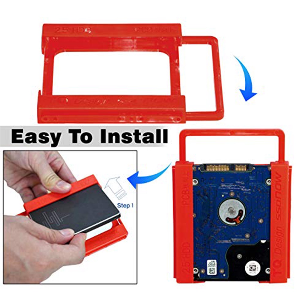 Ssd HDD Caddy Bracket 2.5" to 3.5" Hard Disk SSD Bracket | Shopee Malaysia