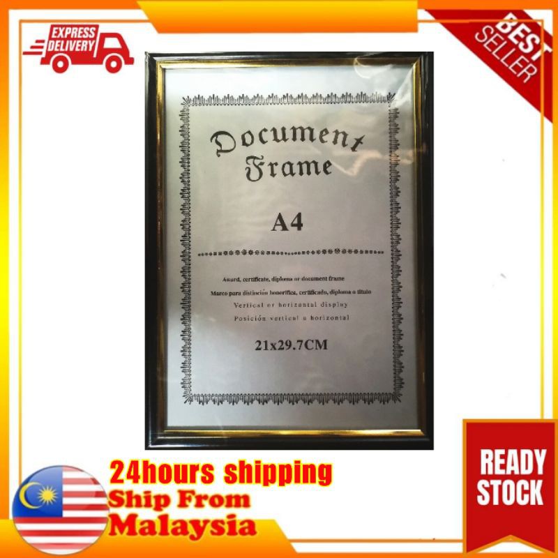 (READY STOCK) Frame gambar | Picture Frame | Document Frame | Frame ...