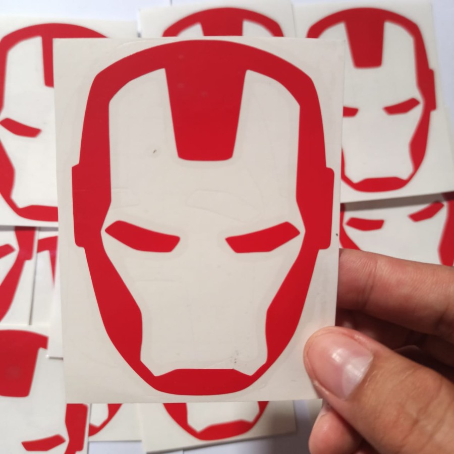 Sticker cutting sticker avenger iron man Motorcycle wallpaper Car visor ...