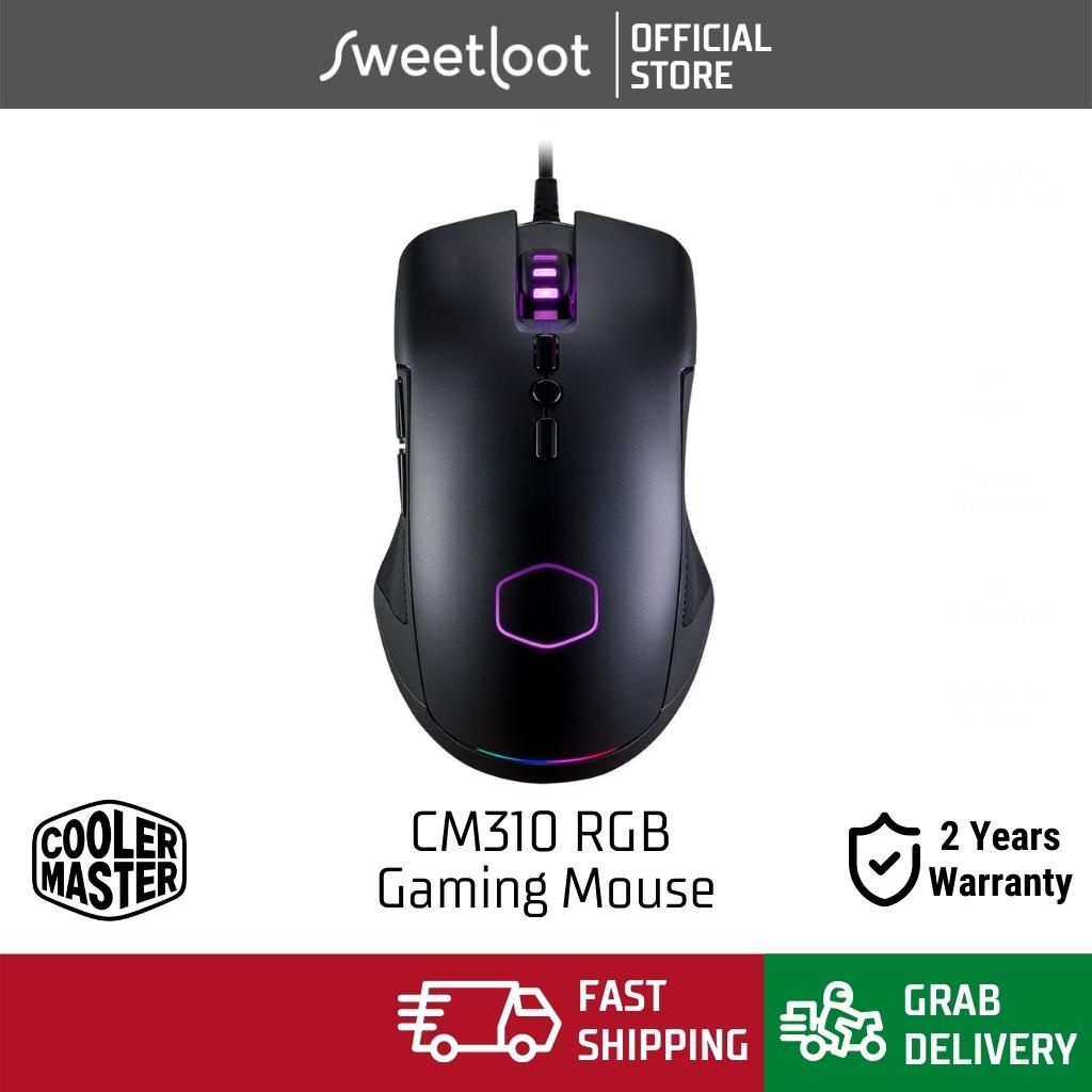 Cooler Master CM Storm MasterMouse CM310 RGB Gaming Optical Mouse ...