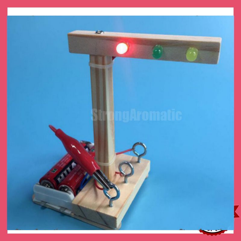 Stem Activity DIY Mini Traffic Light Science Project | Shopee Malaysia