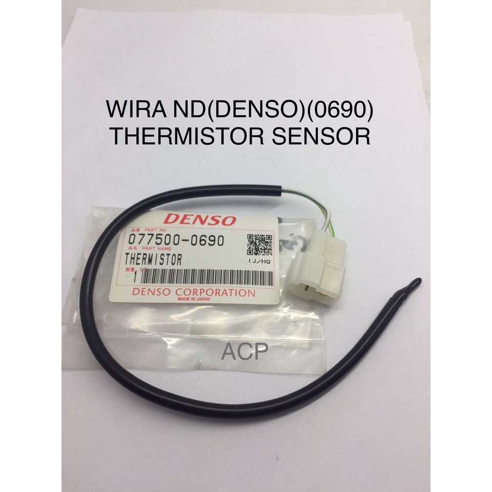 PROTON WIRA/ISWARA ND (DENSO)(077500-0690) THERMISTOR SENSOR | Shopee ...