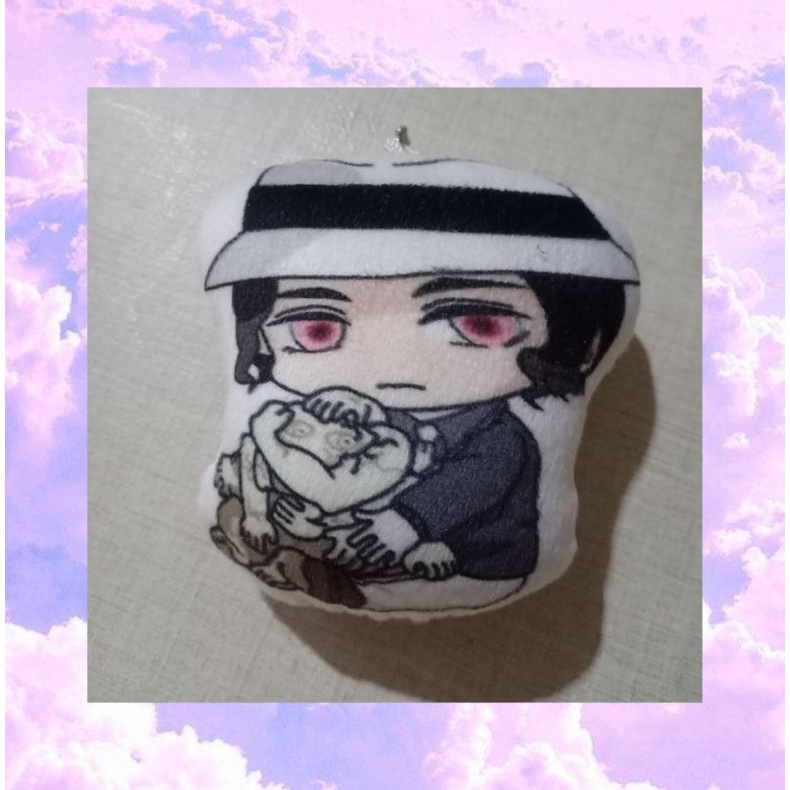Demon Slayer Muzan Keychain Plushie | Shopee Malaysia