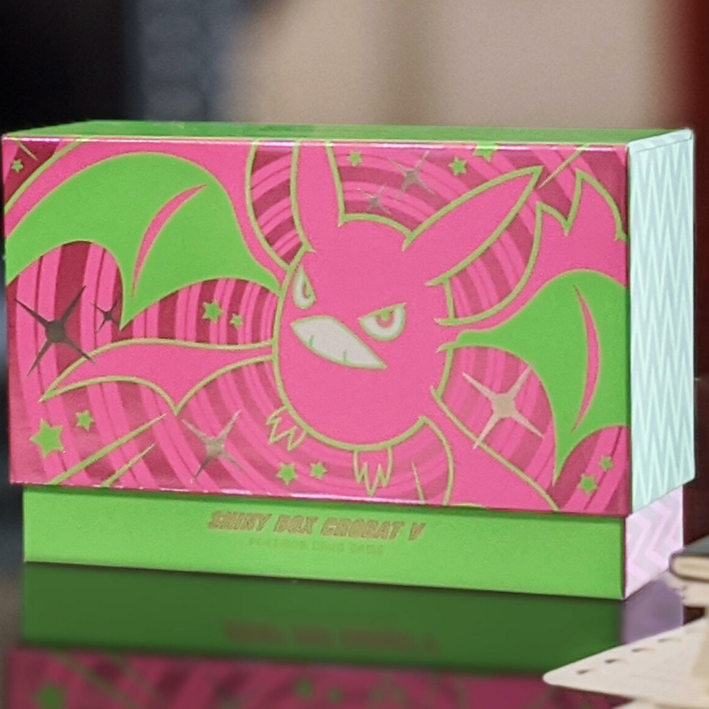[READY STOCK] Pokemon TCG Shiny Box Crobat V S4a High Class Pack Shiny ...