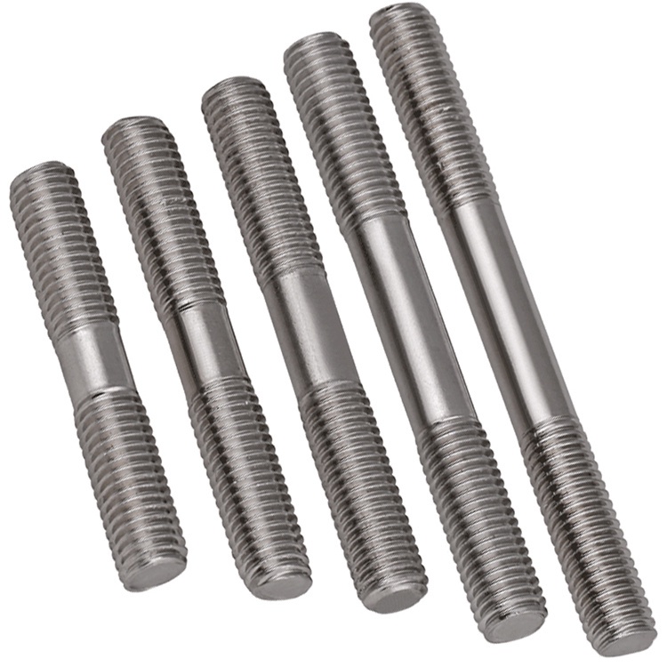 304 Stainless Steel Double-Ended Bolt Two-Ended Thread Extension Screw ...