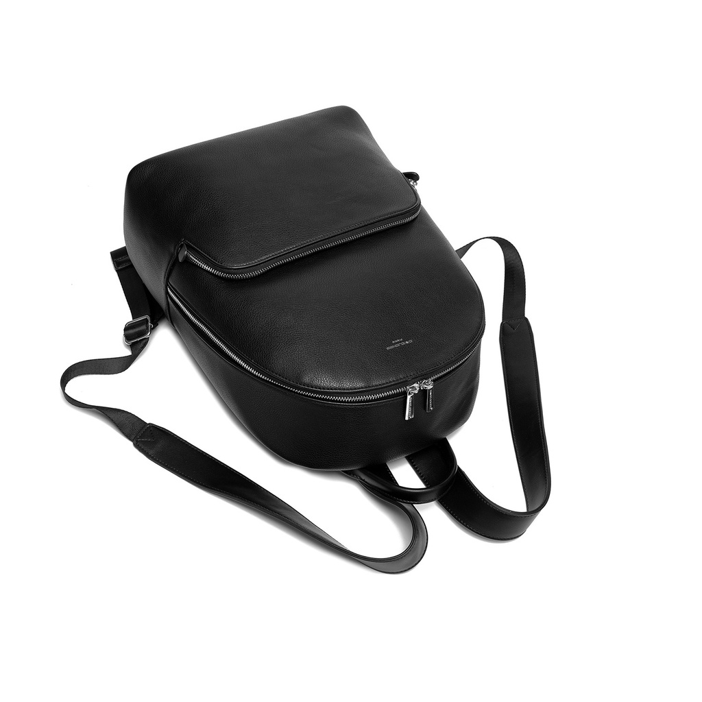 David jones Paris men's backpack pu leather | Shopee Malaysia