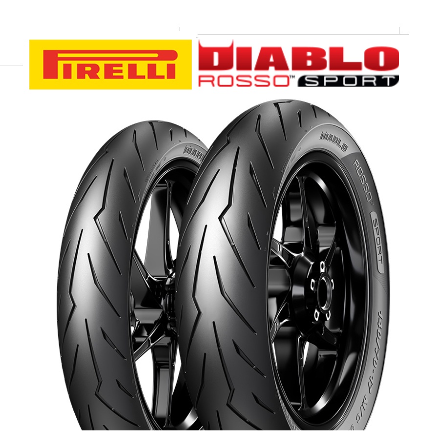 PIRELLI Diablo Rosso Sport Rosso 3 Tyre Tubeless Tayar Pirelli Motor ...