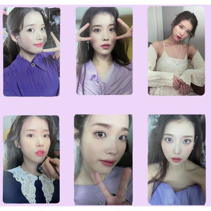 [UNSEALED] IU 'LILAC' PHOTOCARD/POSTER 5TH ALBUM LOOSE ITEMS PHOTO CARD ...