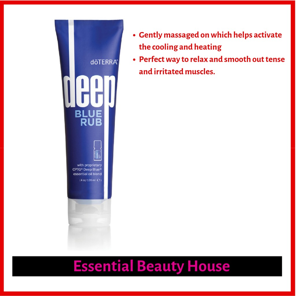 Deep Blue Rub Cream 120ml | Shopee Malaysia