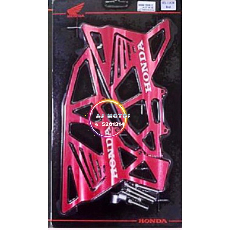 RS150 V1 V2 V3 SIDE ENGINE COVER CNC ALLOY HONDA RS150R RS ENJIN CASING ...