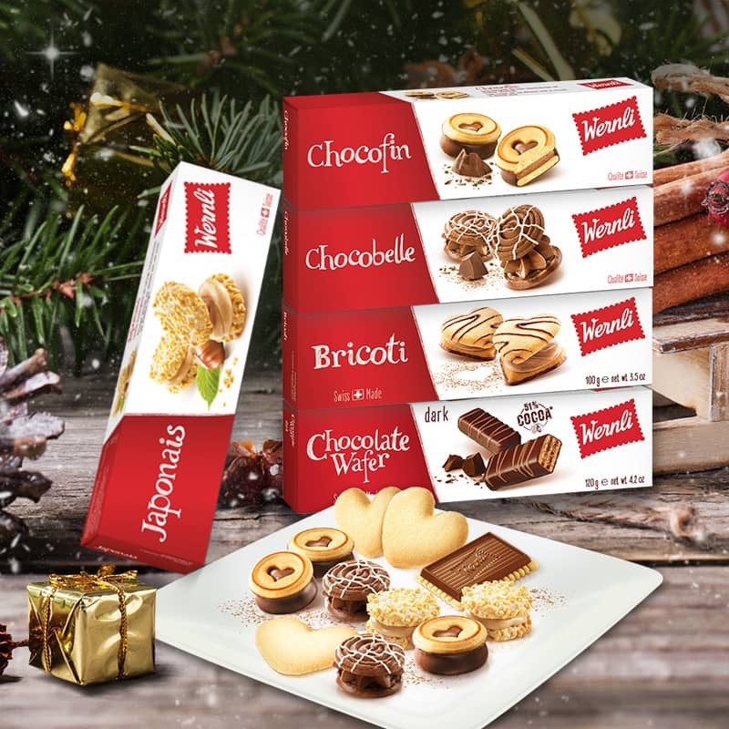 Wernli Chocolate Wafer 100gm/120gm Made In Switzerland 🇨🇭 | Shopee Malaysia