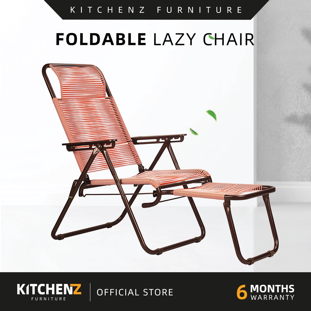 3V Lazy Chair 25mm Metal Pipe SLC704D PVC Round String | Shopee Malaysia
