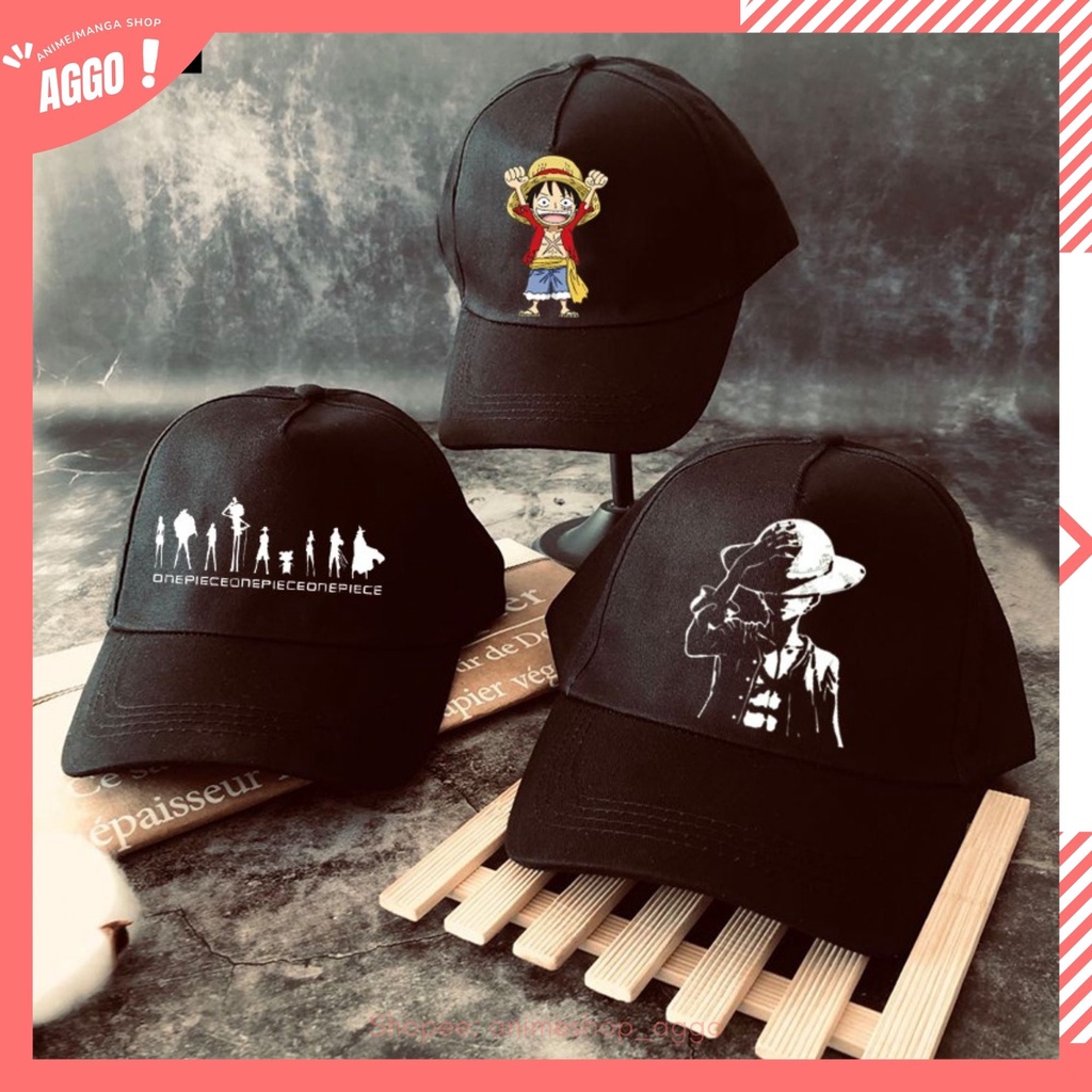 [REAL Photos] One Piece Baseball Cap, Luffy, Ace, Shanks, Chopper, Nami ...