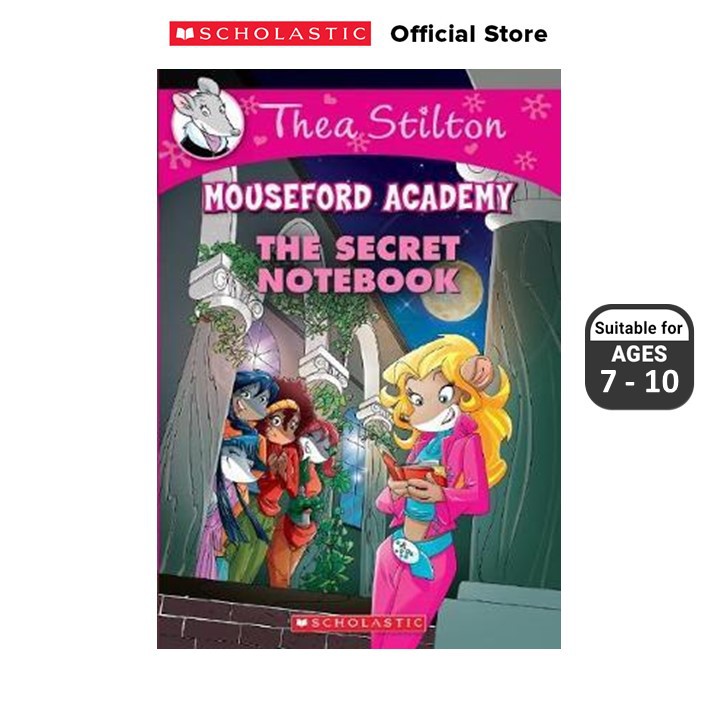 Scholastic Thea Stilton MouseFord Academy 14 The Secret Notebook ISBN ...