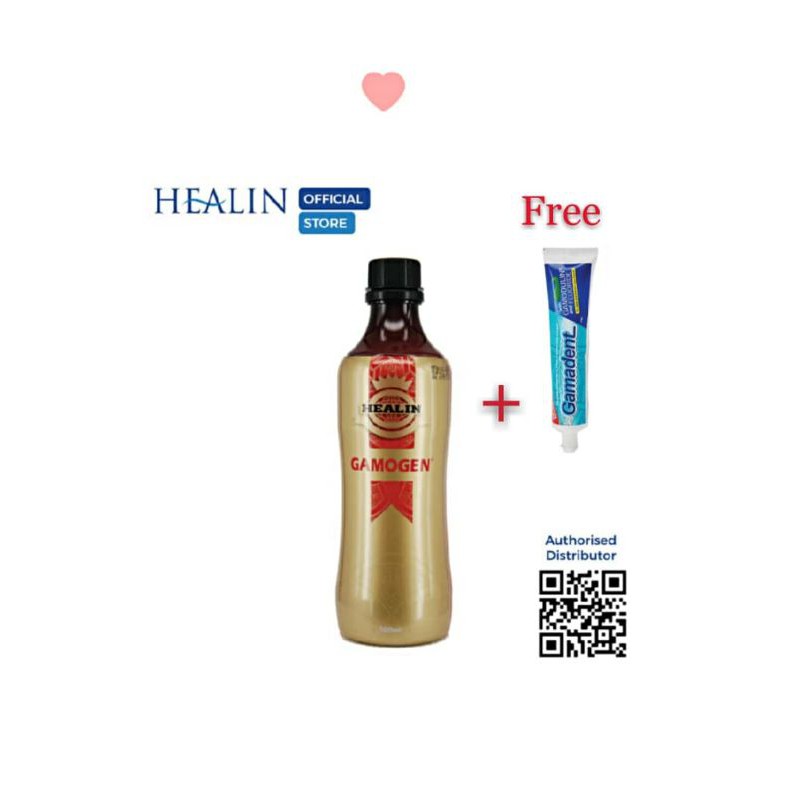 Gamogen 500ml gamat healin + free gamadent175g | Shopee Malaysia