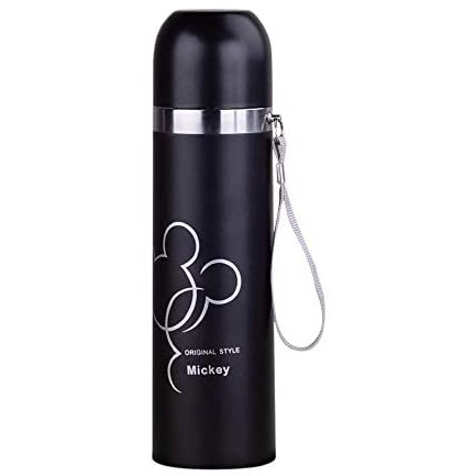 500ML Stainless Steel Mickey Mouse Vacuum Flask Thermos Bottle | Shopee ...