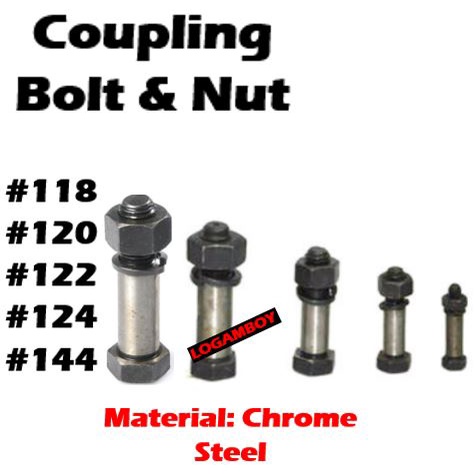 MOTOR COUPLING BOLT & NUT ONLY FLEXIBLE COUPLING BOLT | Shopee Malaysia