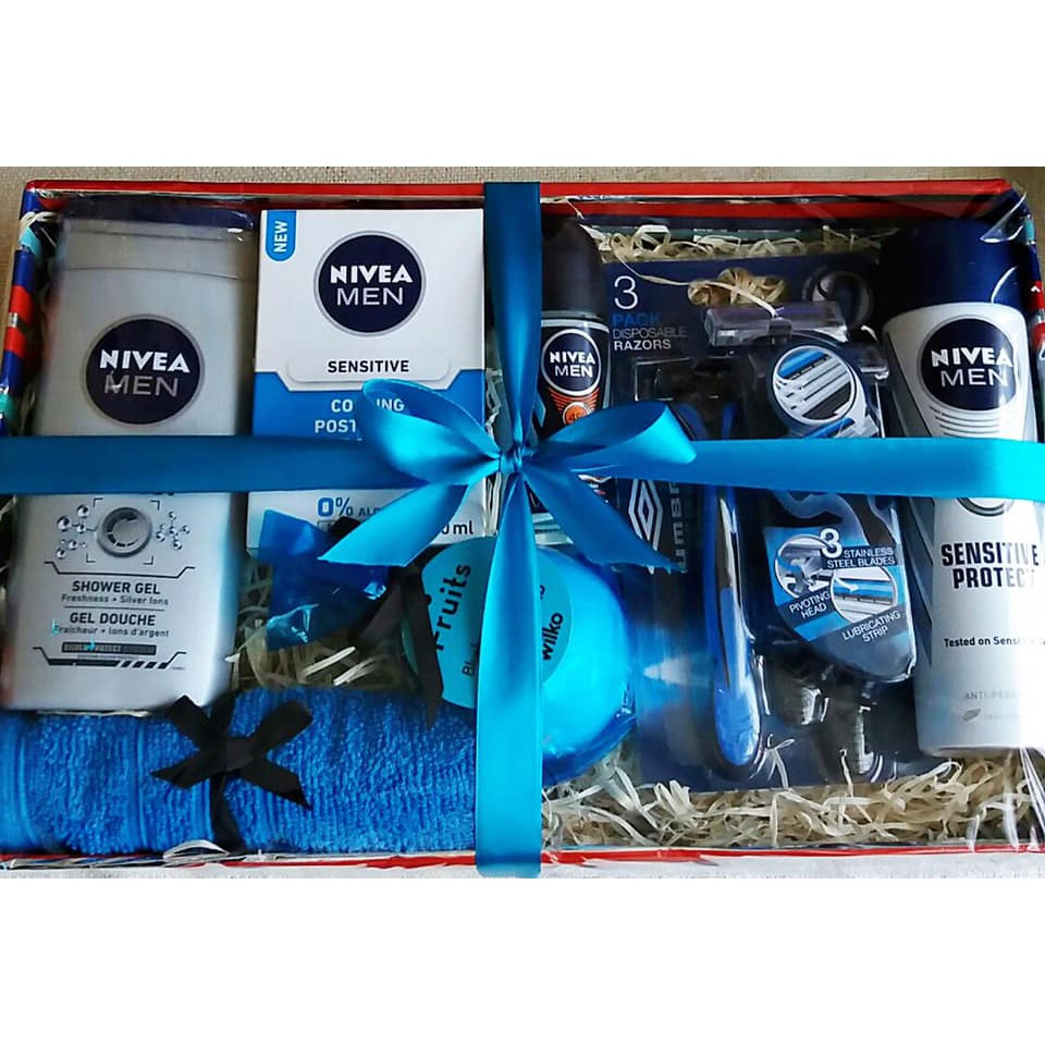 NIVEA MEN Original Set Gift / Hamper (Customise / Special Gift For Love ...