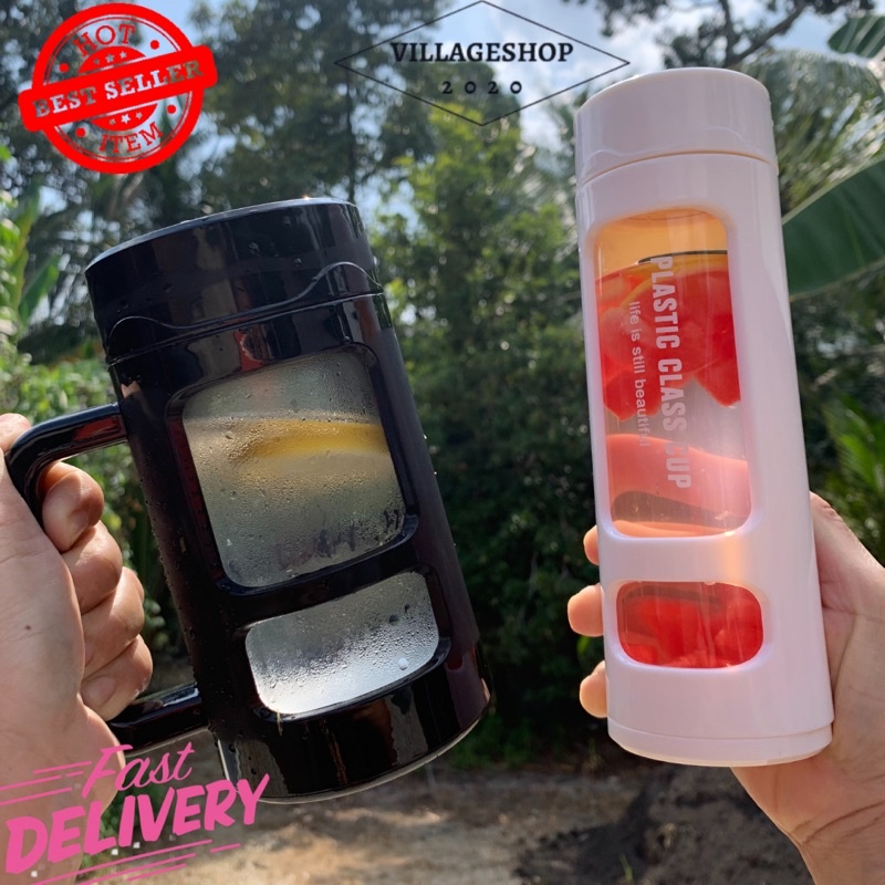 (READY STOCK) Cawan Glass Mug 450ml | Shopee Malaysia