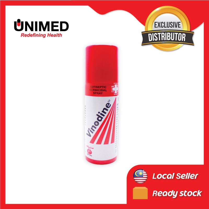 Vinodine Spray 75g- Antiseptic Germicidal Spray | Shopee Malaysia