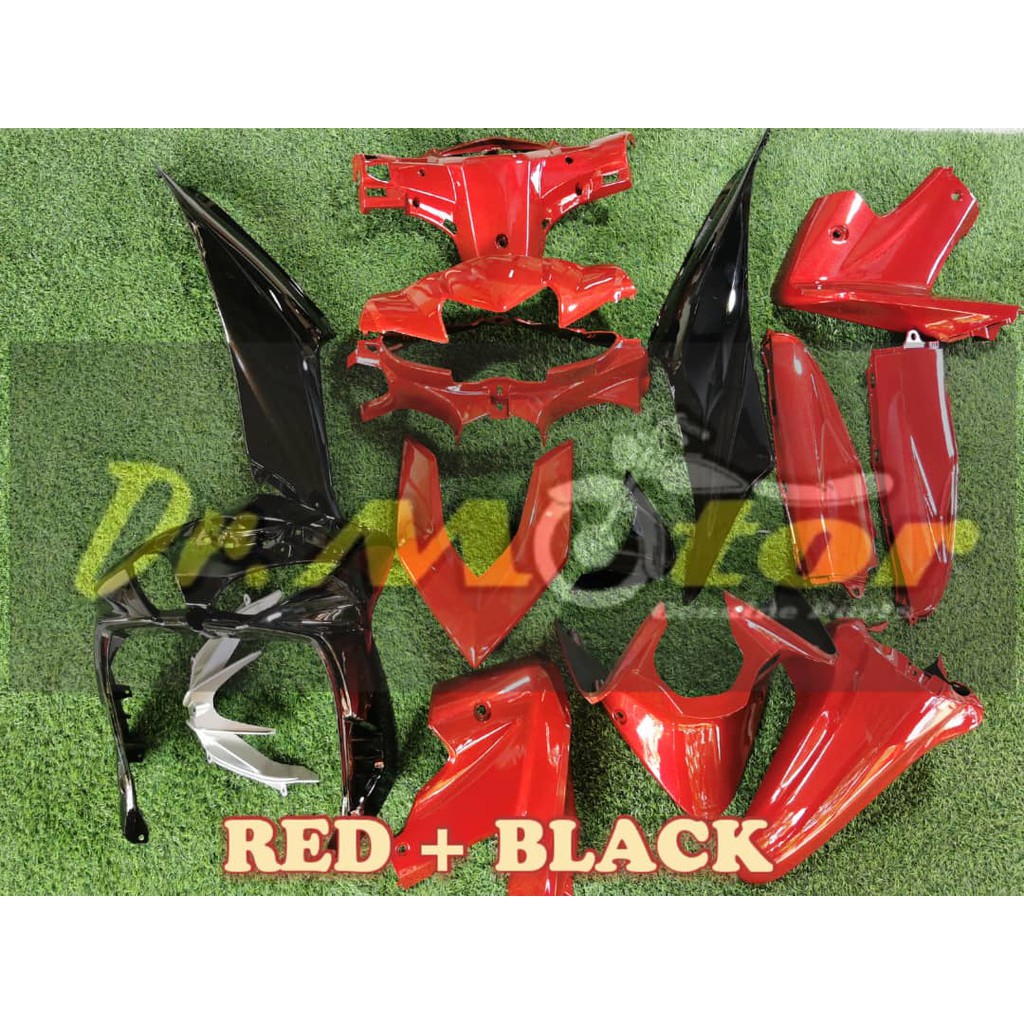 HONDA WAVE 110 WAVE110 COVERSET COVER SET BODY CAVER KAVER BODY SET ...