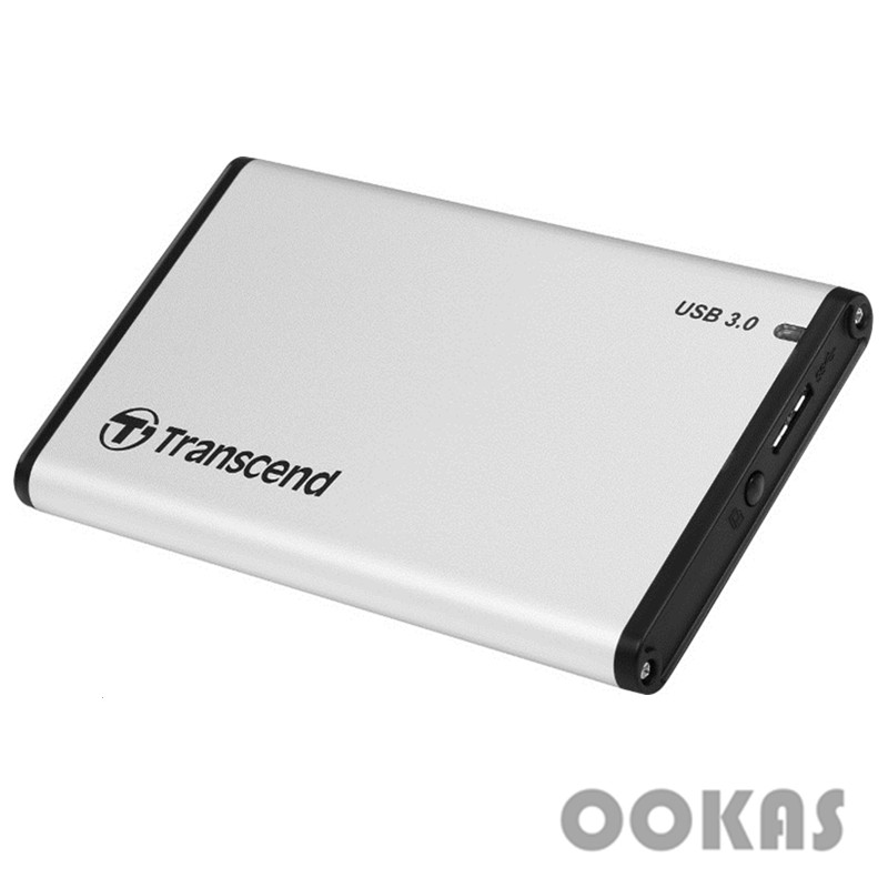 Transcend 25S3 External Hard Drive USB 3.0 Case Housing Casing HD (2.5 ...