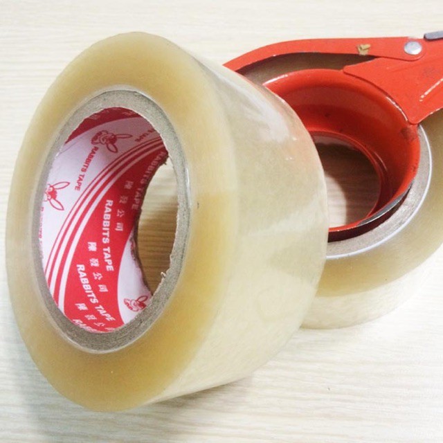 1 ROLL OF SUPER STICKY LARGE THICK CLEAR ADHESIVE TAPE 200 YARD BOXED ...